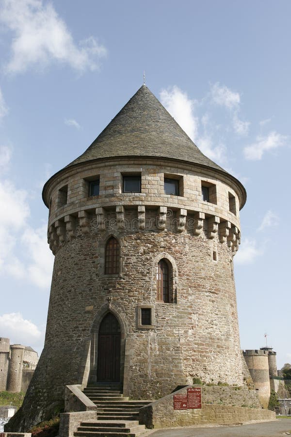 Old tower stock photo. Image of blue, military, medieval - 5320066