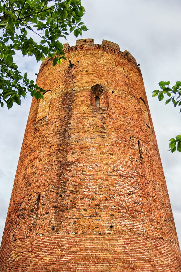 Tower of old castle stock photo. Image of dark, ruins - 88495788