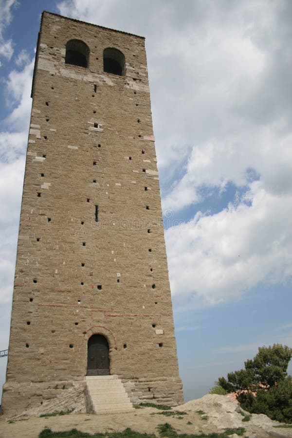 Old tower stock photo. Image of tower, sunny, door, historic - 284812270