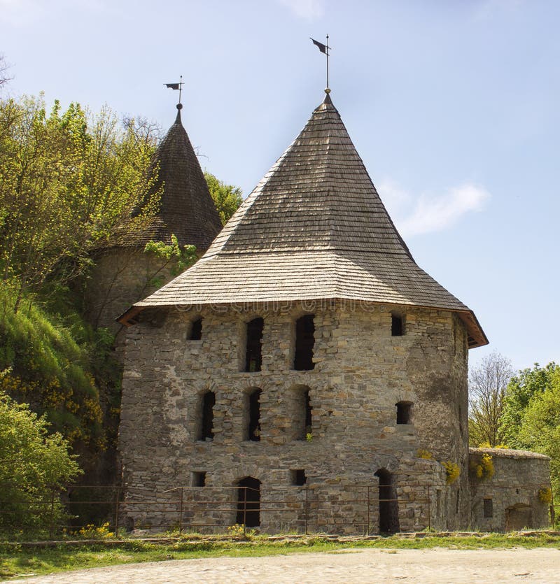 Old Tower of Medieval Castle Stock Image - Image of ancient, cesis ...