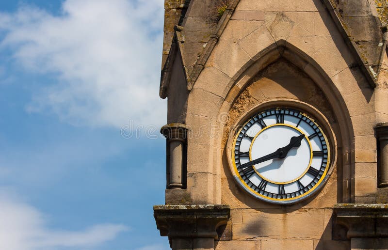Old tower in Penrith stock image. Image of facade, travel - 31302025