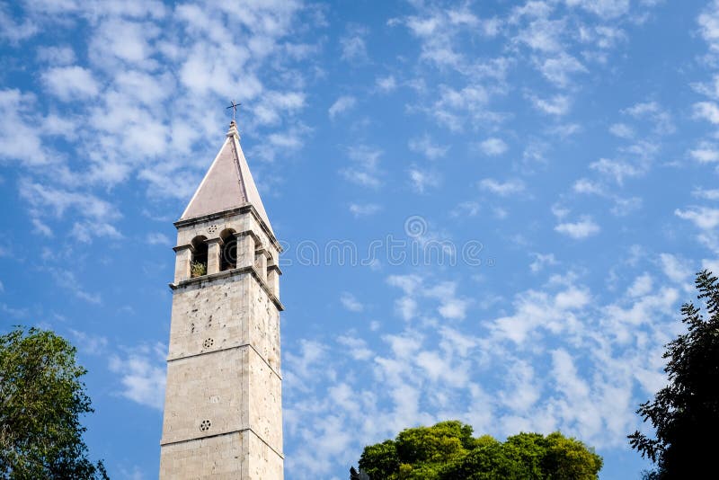 Old Tower at Split stock image. Image of tower, ancient - 96550707