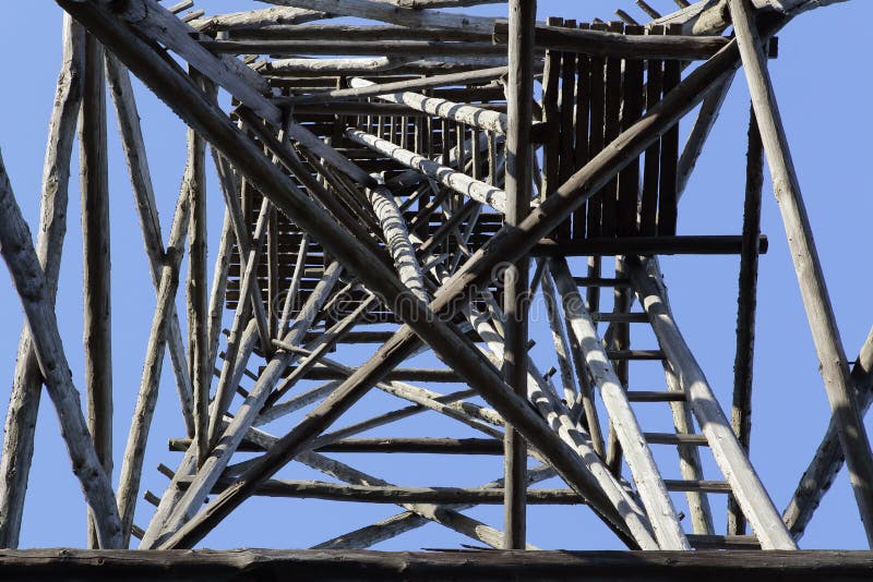 The Old Tower Triangulation. Stock Image - Image of topography, footway ...