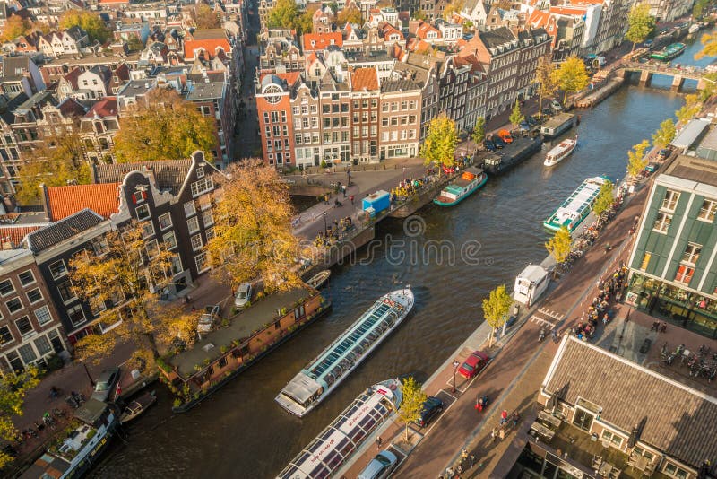 Old Town Amsterdam in Netherlands Editorial Photo - Image of culture ...