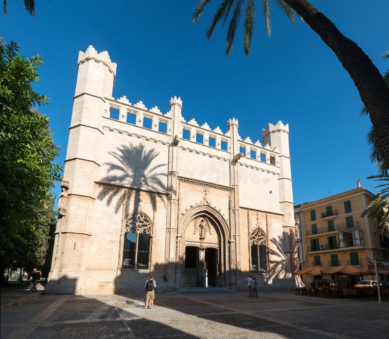 Old Town Architecture in Palma Editorial Image - Image of balearic ...