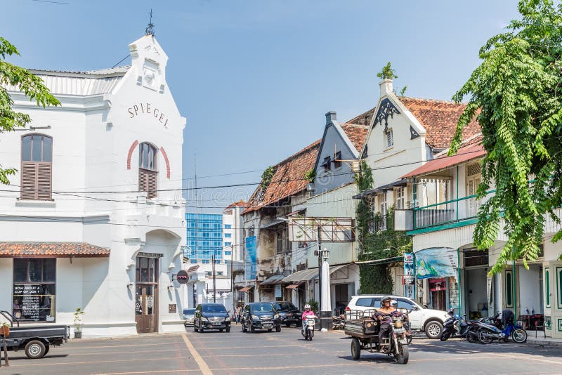 Old Town Center of Semarang, West Java, Indonesia. Editorial ...