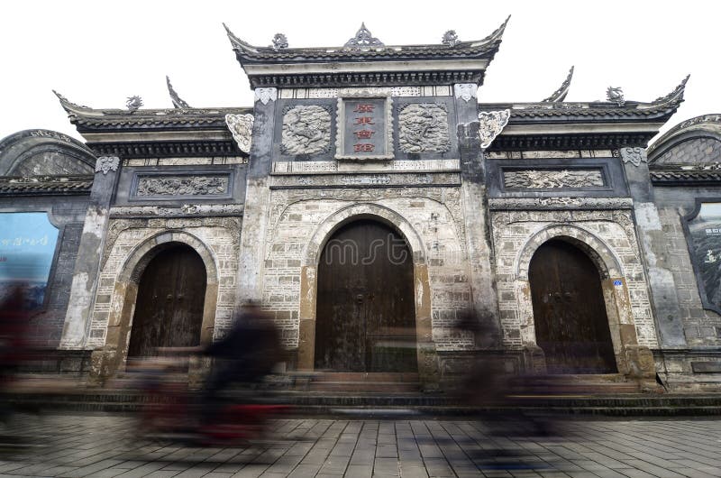 Old town of Chengdu stock photo. Image of traditional - 40653828