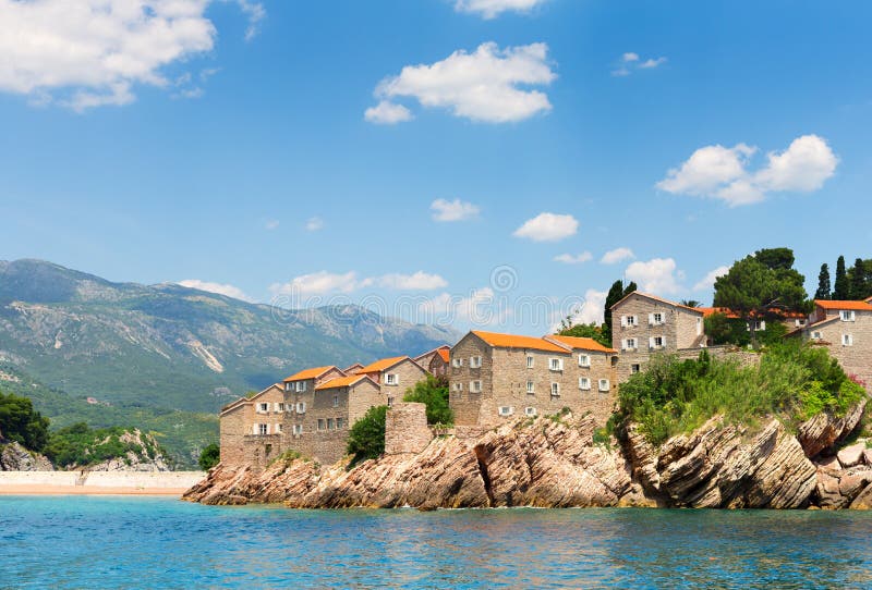 Old town at coast stock photo. Image of beautiful, beach - 43542580