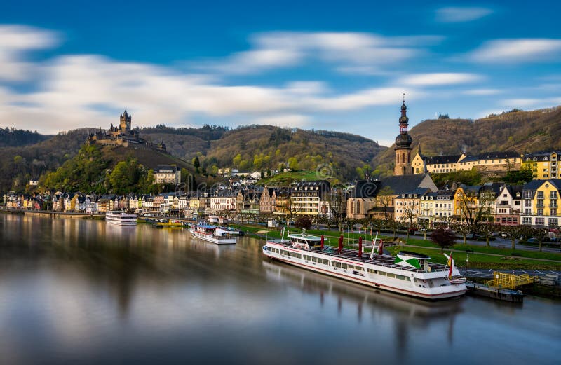 Old Town of Cochem, Germany Stock Photo - Image of famous, popular ...
