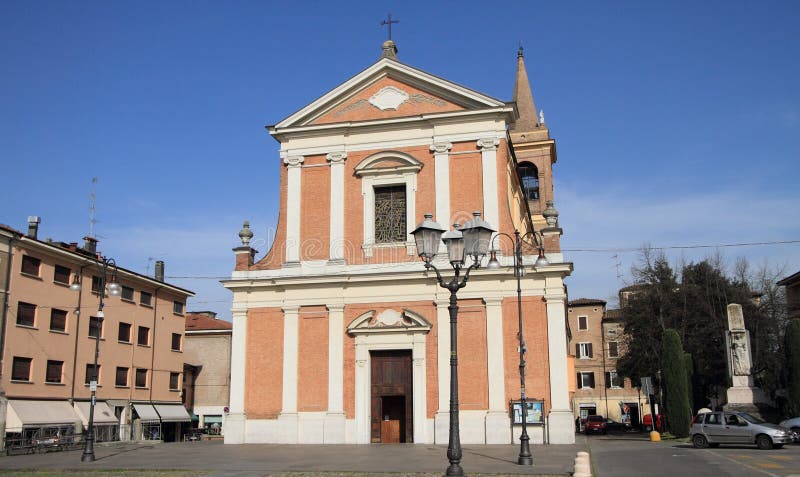 Old Town of Formigine, Italy Stock Image - Image of church, italy: 41687231