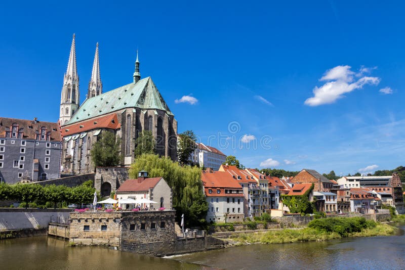 Old town Goerlitz, Germany editorial stock photo. Image of city - 97257978