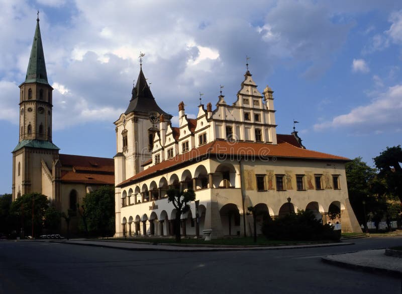 Old Town Hall stock image. Image of unesco, hall, architecture - 15317989
