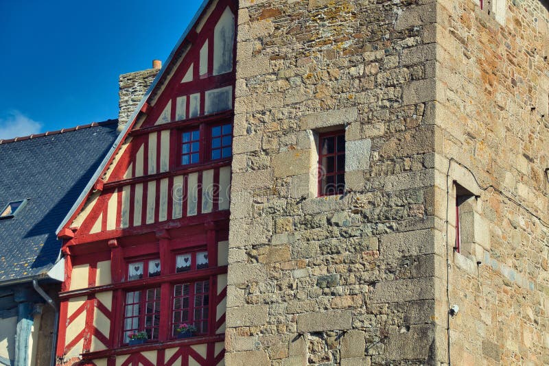 Old town hall stock image. Image of road, tower, medieval - 199329463