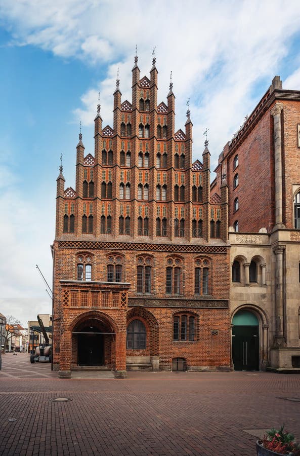 Old Town Hall - Hanover, Lower Saxony, Germany Stock Photo - Image of ...