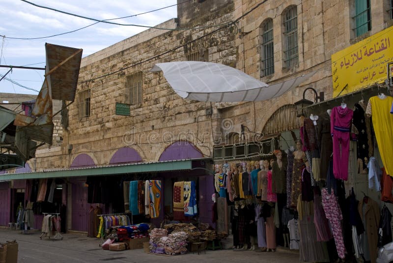 Old Market in Jerusalem, Israel. Editorial Stock Image - Image of ...