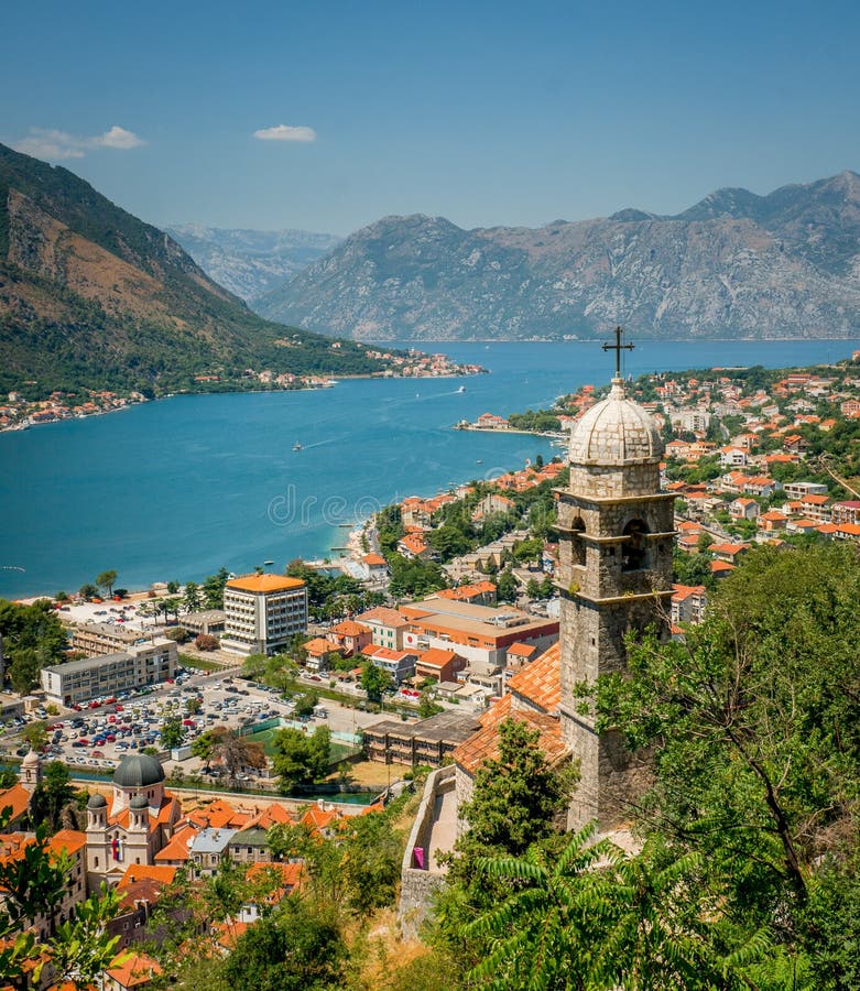 Old town in Kotor stock photo. Image of country, building - 36930654