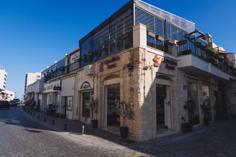 Old Town in Larnaca, Cyprus Stock Photo - Image of september, anatolian ...
