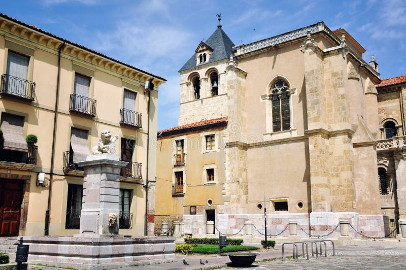 Old town Leon stock photo. Image of town, city, unesco - 37118372