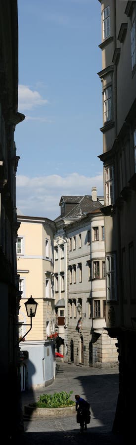 Old Town of Linz stock image. Image of landmark, square - 2587181