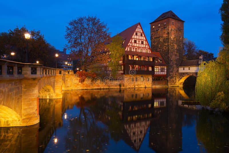 Old Town of Nuremberg, Germany Stock Image - Image of nuremberg, city ...
