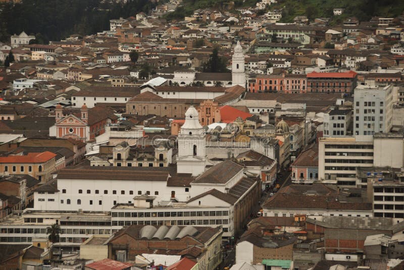 Old town of Quito editorial stock image. Image of travel - 55424964