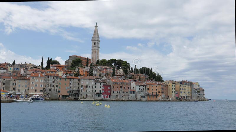 Old Town of Rovinj, Croatia Editorial Photo - Image of scenic ...