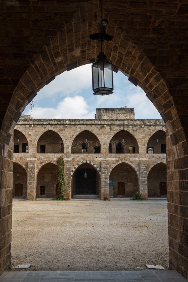 Old Town Sidon, Lebanon stock image. Image of culture - 14415519