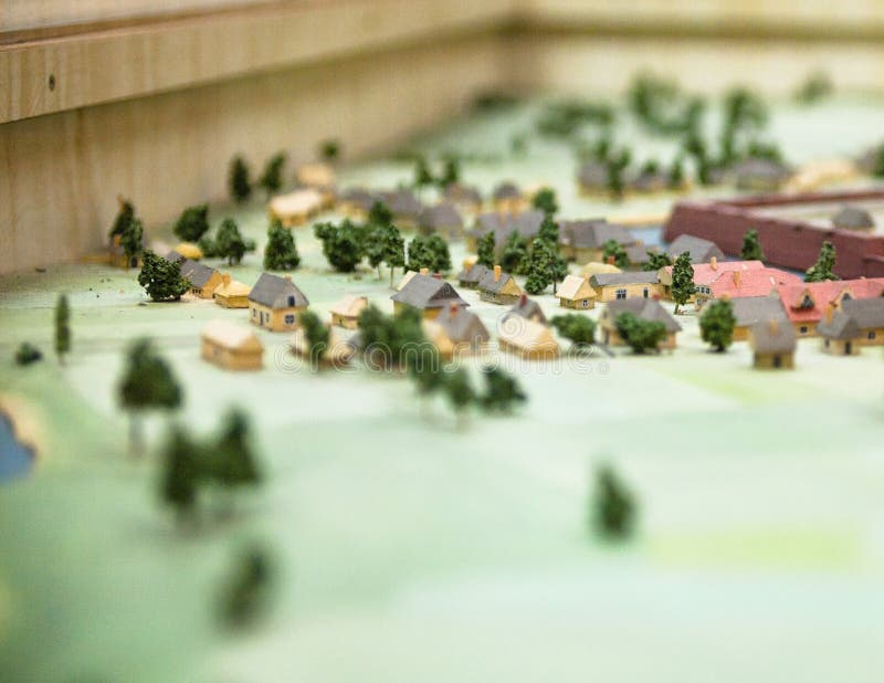 Old town scale model stock photo. Image of history, river - 149366358