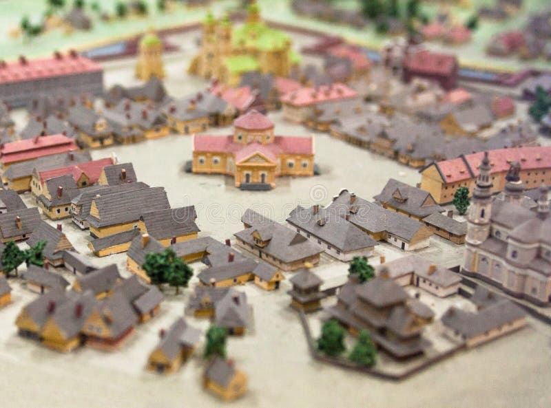 Old town scale model stock photo. Image of life, canal - 172476730