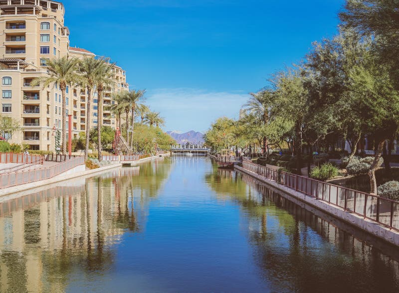 Old Town Scottsdale Arizona USA Editorial Stock Image - Image of ...