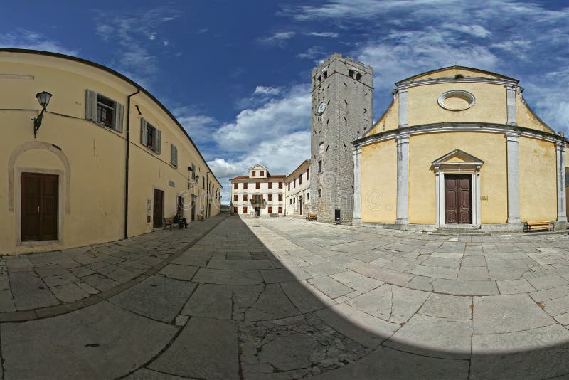 Old town square panorama stock image. Image of cityscape - 6090855