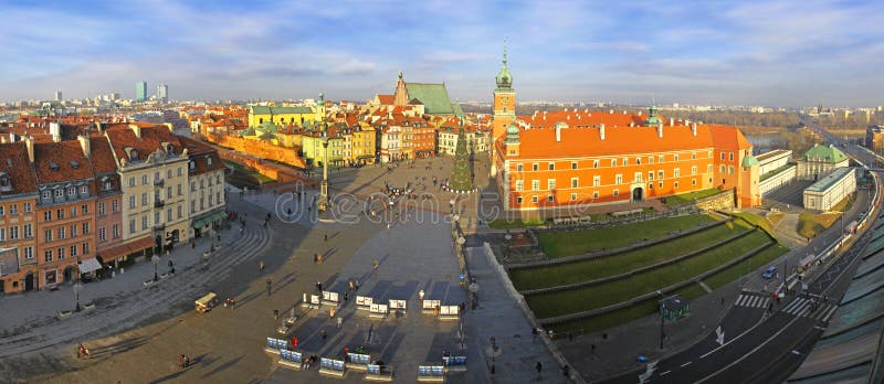 Old Town Square in Warsaw stock image. Image of brick - 23405577