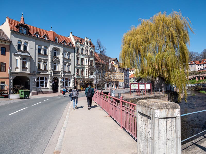 Old Town of Stadtroda in Thuringia Editorial Photo - Image of building ...