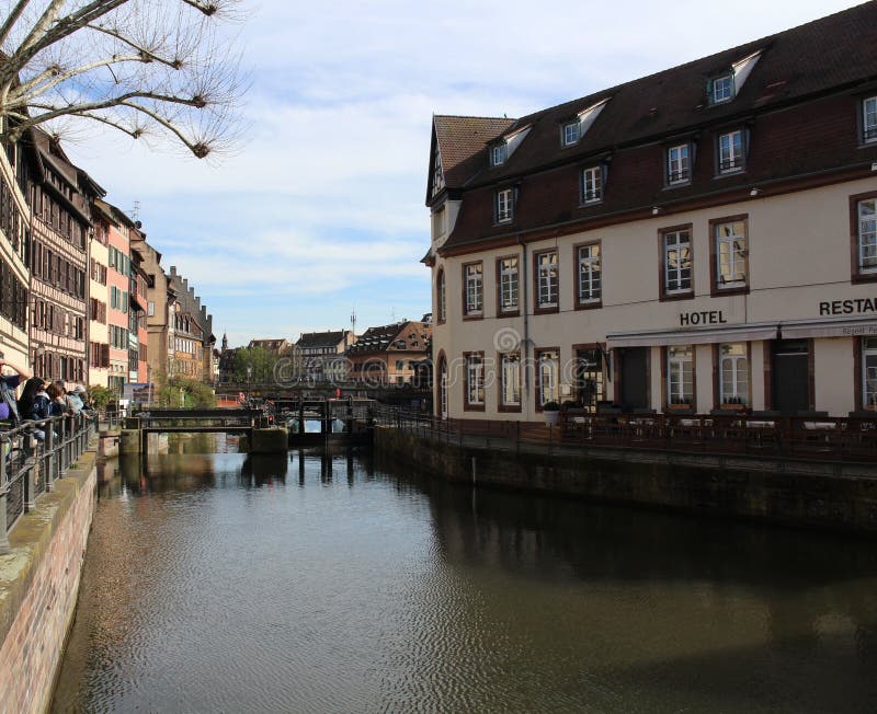 Old Town of Strasbourg in France Stock Image - Image of town, sunny ...