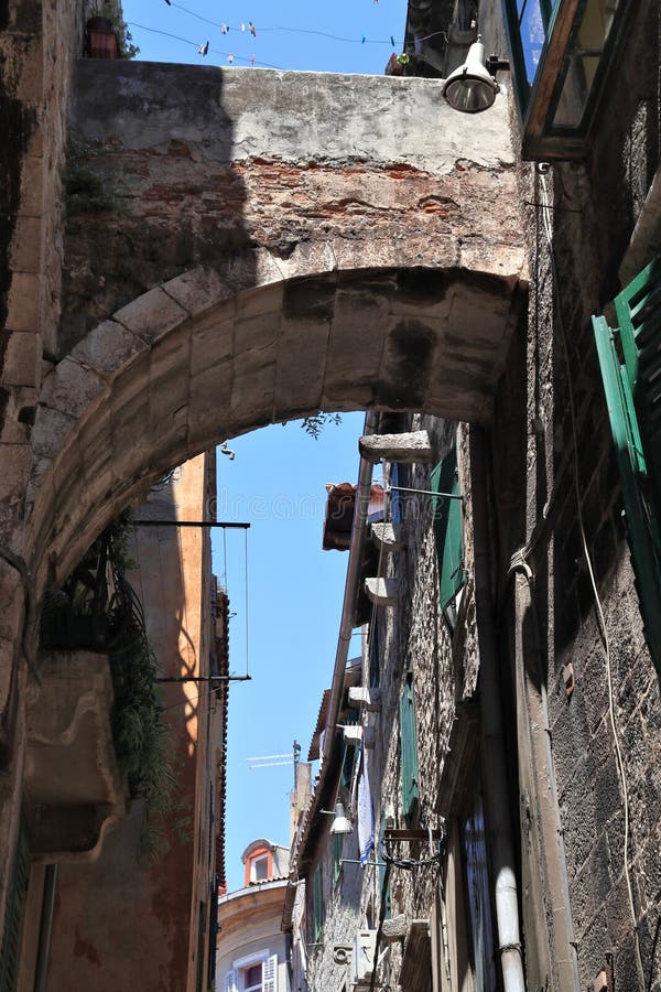 Split, Croatia stock photo. Image of architecture, site - 23855372
