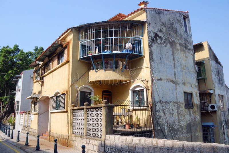 Old town, Taipa, Macao stock image. Image of baltic, europe - 27974849