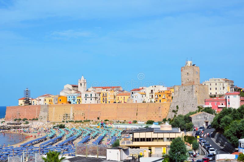 Termoli, Molise, Italy stock image. Image of castle - 103725243