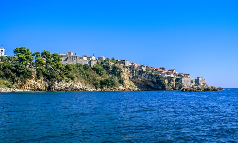 Old Town of Ulcinj, Montenegro Stock Image - Image of ulcinj, trip ...