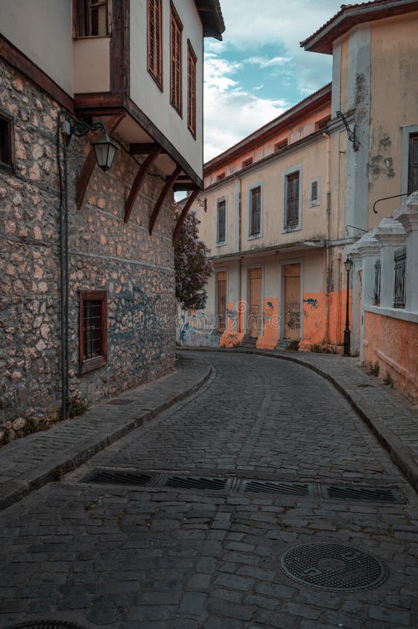 Old town of Xanthi Greece editorial image. Image of summer - 263735020