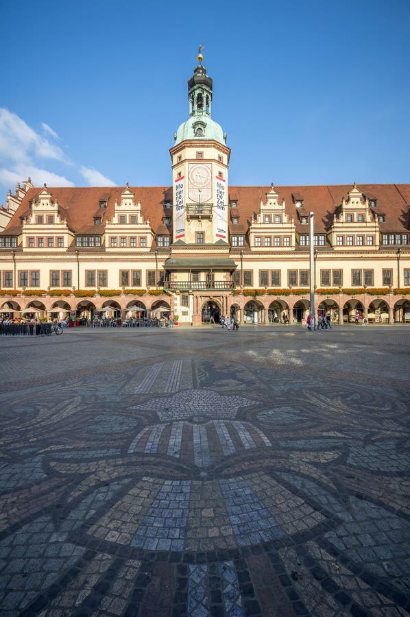 Old Townhall in Leipzig, Germany Editorial Photo - Image of marktplatz ...