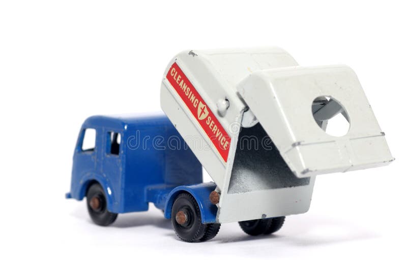 Old Toy Car Tippax Refuse Collector Picture. Image: 1974009