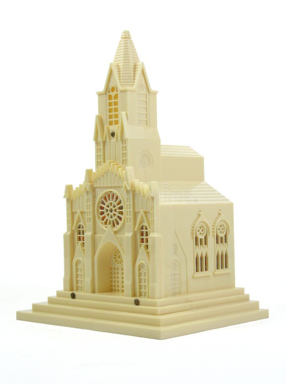 Old Toy Chapel stock image. Image of cathedral, celluloid - 672503