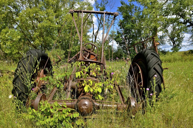 Old Tractor Front End Loader Stock Photos - Free & Royalty-Free Stock ...