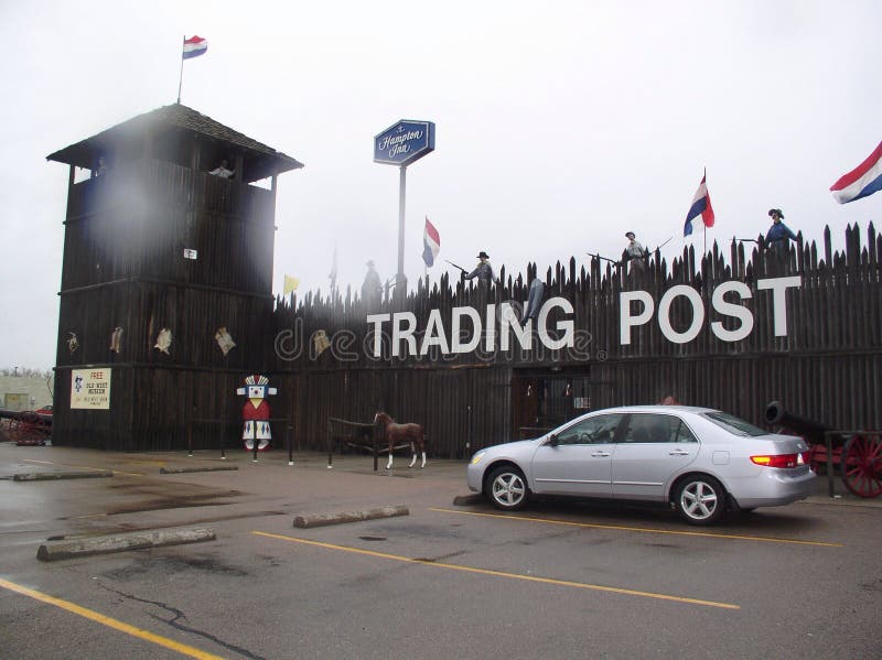 Old Trading Post editorial photo. Image of post, years - 44975911