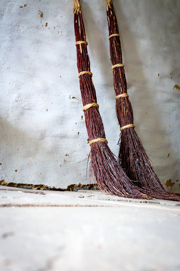 Traditional Broom from Indonesia. Stock Photo - Image of asia ...