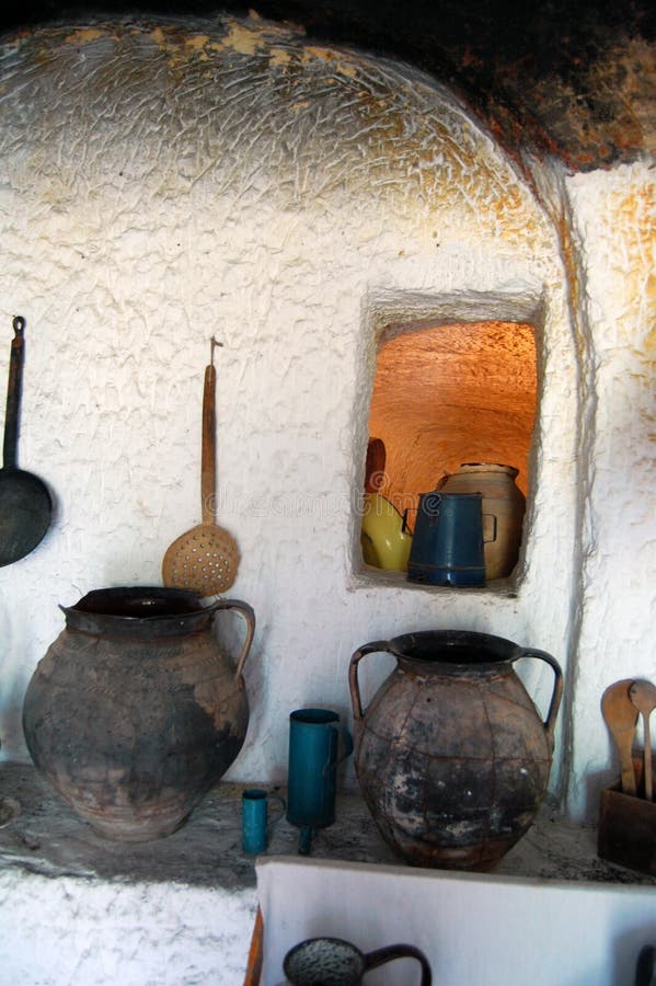 Old traditional kitchen stock photo. Image of interior - 73032778