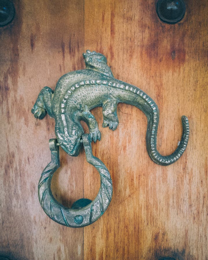 Lizard Door Knocker Stock Photos - Free & Royalty-Free Stock Photos ...