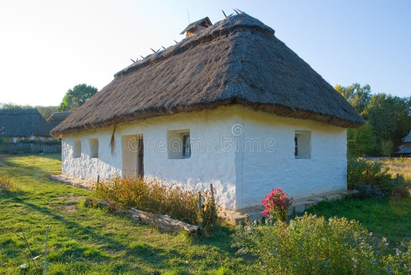 Old Traditional Rural House Stock Image - Image of culture ...
