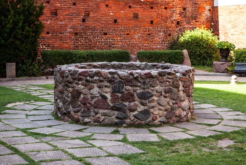 Old Traditional Water Well Structure Stock Image - Image of travel ...