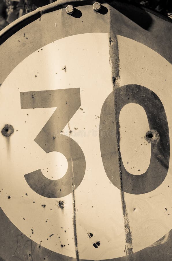 Old traffic sign stock image. Image of retro, traffic - 134033561